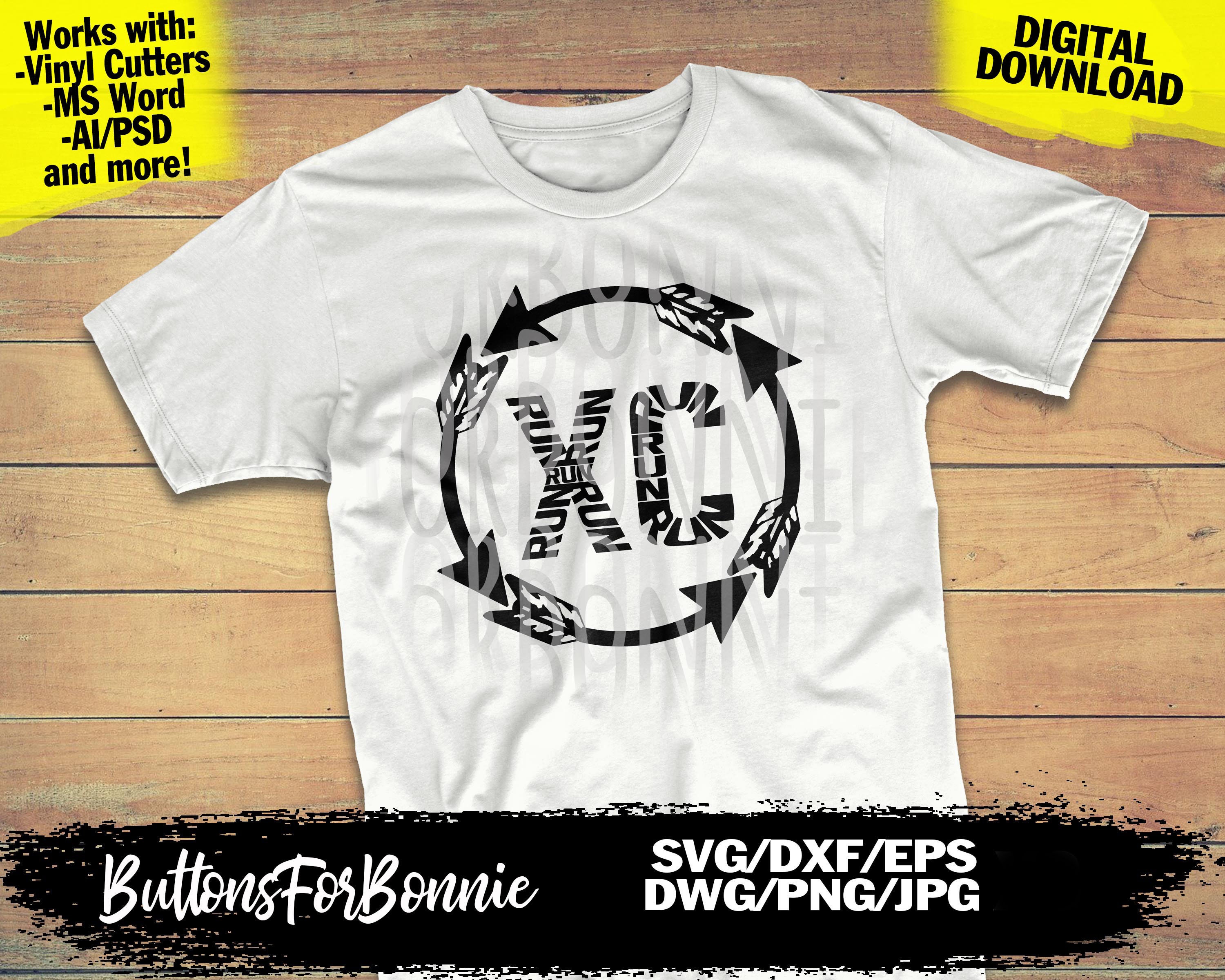 Cross Country Svg, Cross Country Team, XC Svg, Shirt Design, DXF, EPS ...