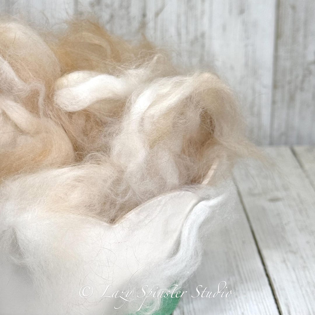 Raw Tort Angora Fiber, Fiber for Spinning, Spinning Wool - Etsy