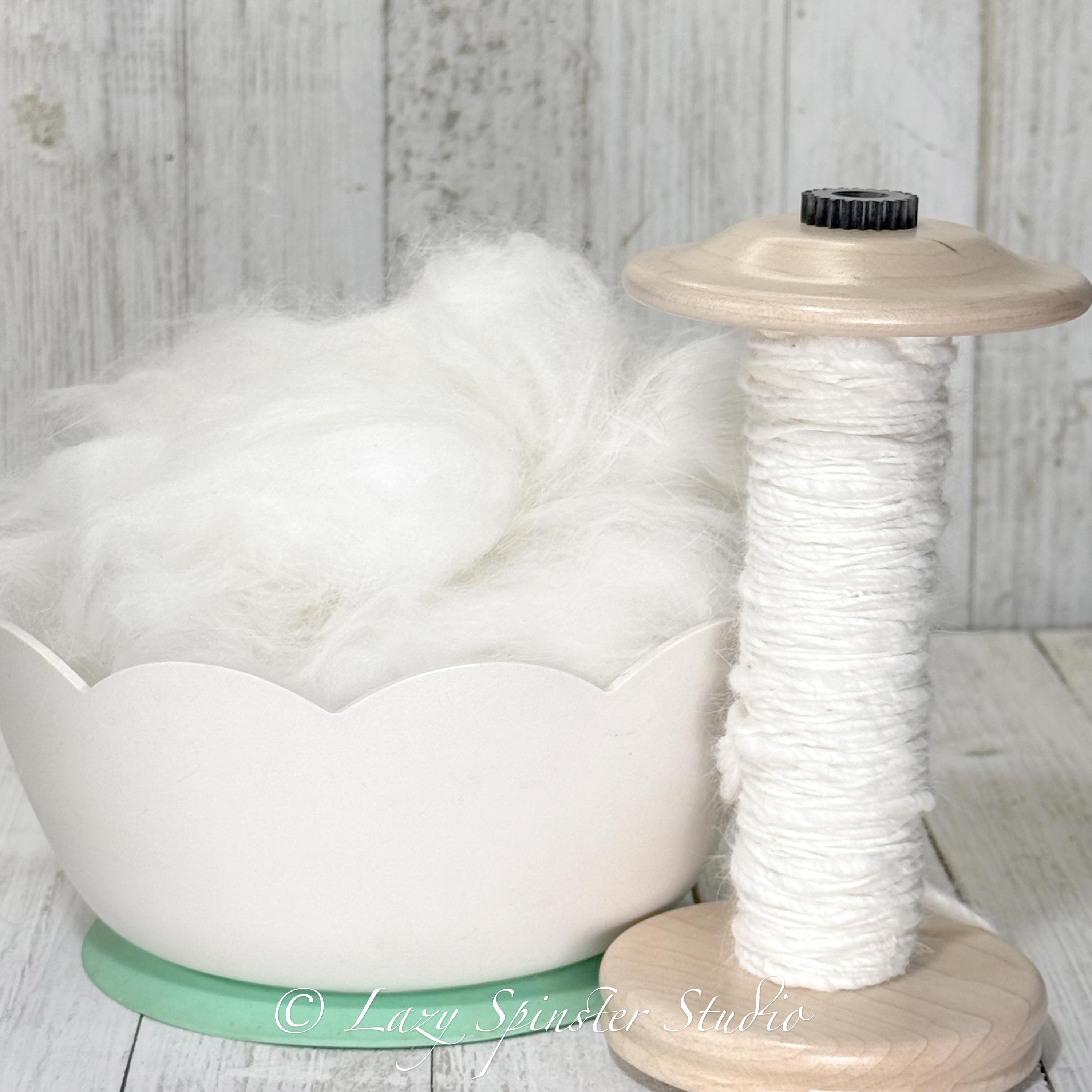 Prime White Angora Fiber, Angora Wool, Wool for Spinning - Etsy