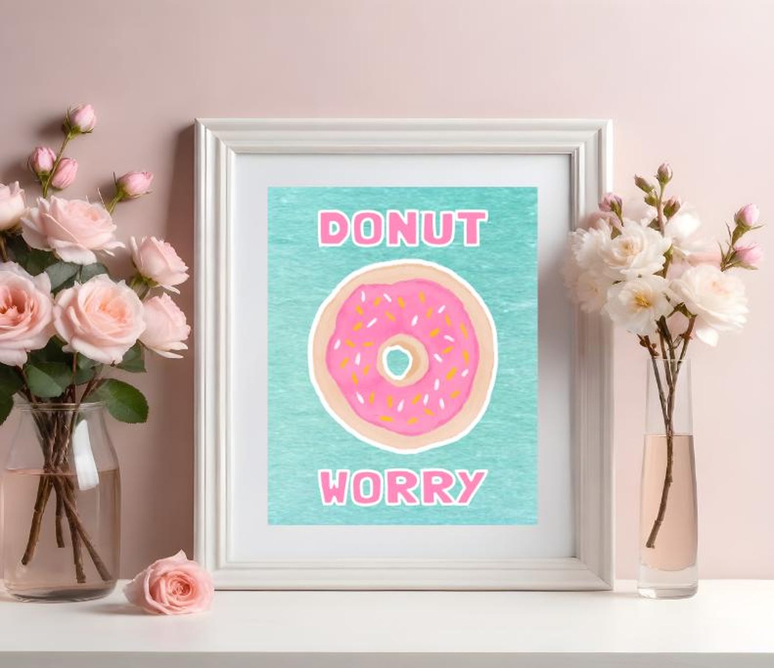 Donut Worry Digital Download - Etsy