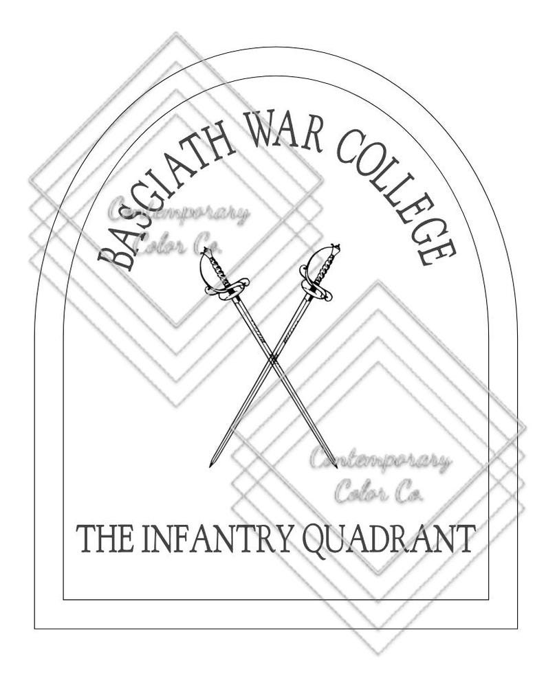 Four Quadrants Fourth Wing Digital Download - Etsy