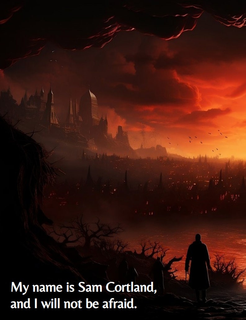 My Name is Sam Cortland Throne of Glass Art 8.5x11 Digital Download - Etsy