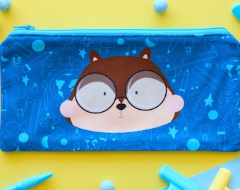 Squirrel Pencil Case - Etsy