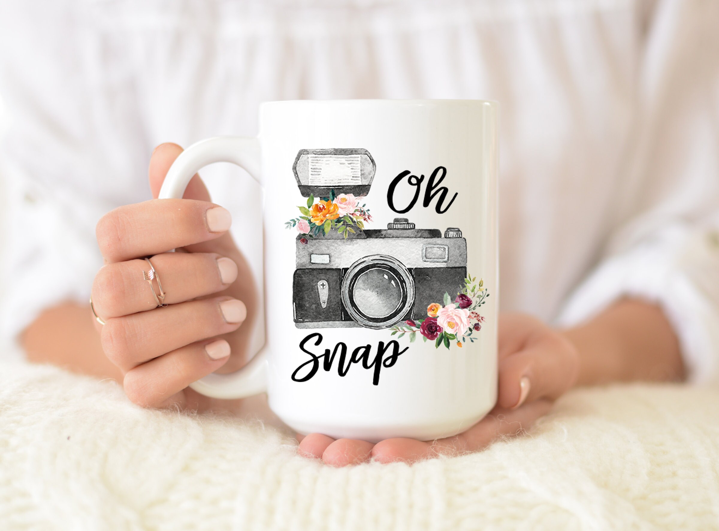 Oh Snap Mug Photography Gift Coffee Mug Photographer Mug | Etsy