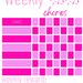 Modern Weekly Chore Chart Printable - Etsy