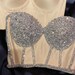 Rhinestone Bustier | Crystal Bustier Top | Bustier Corset Top | Beaded ...