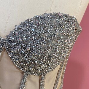 Rhinestone Bustier | Crystal Bustier Top | Bustier Corset Top | Beaded ...