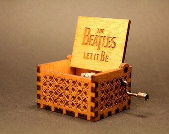 Wooden music box | Etsy