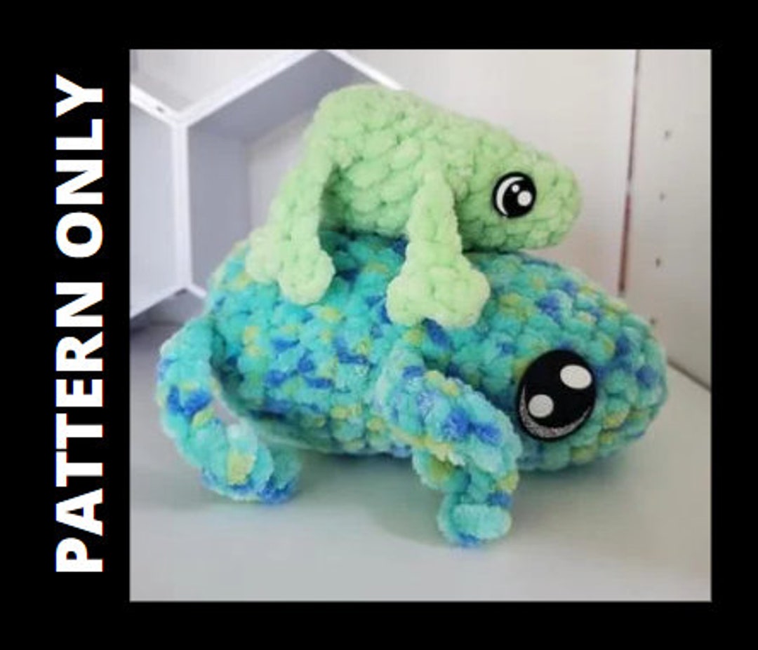 No Sew Baby and Mama Frog - Etsy