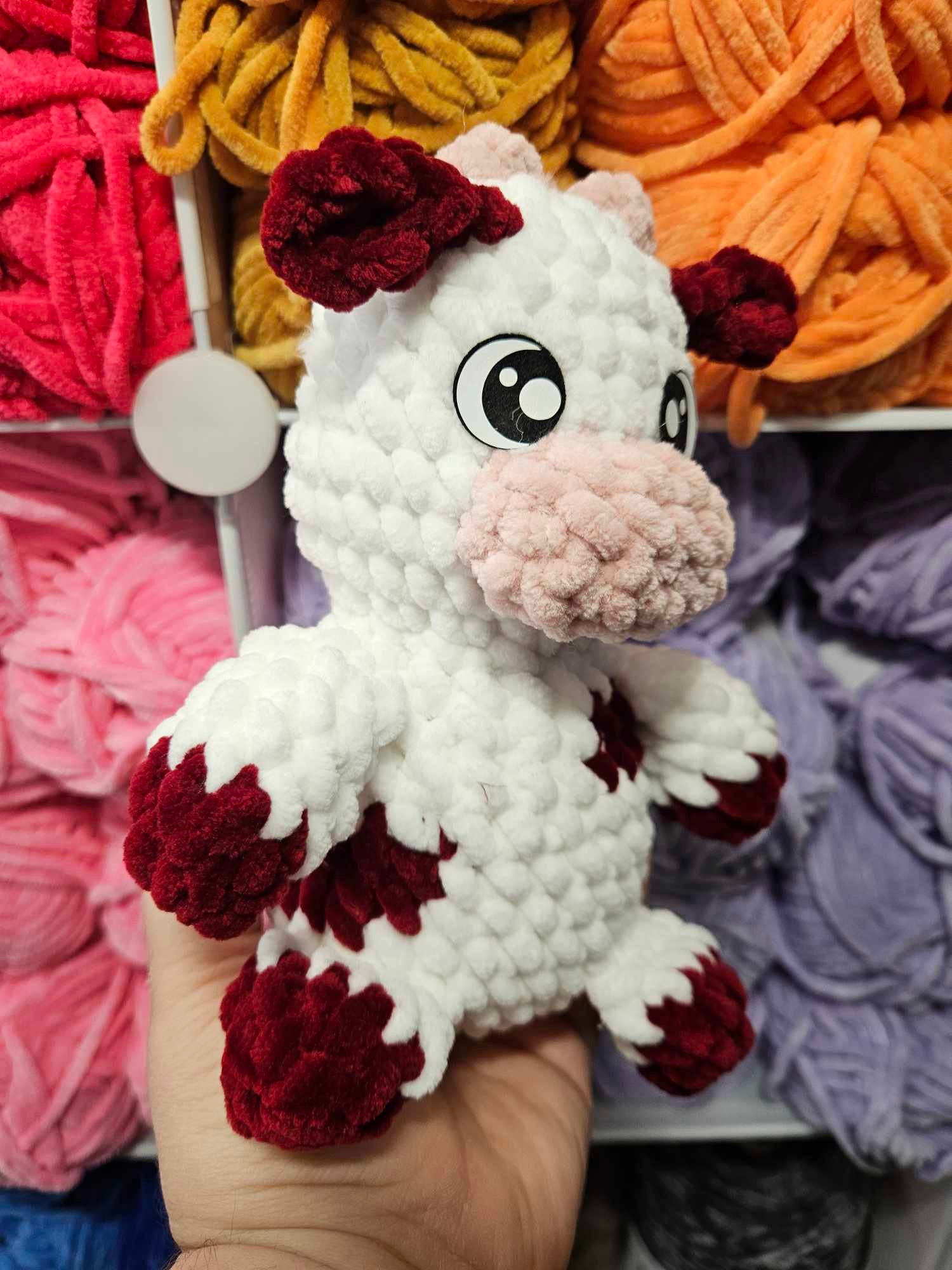 Benny the Cow Crochet Pattern - Etsy