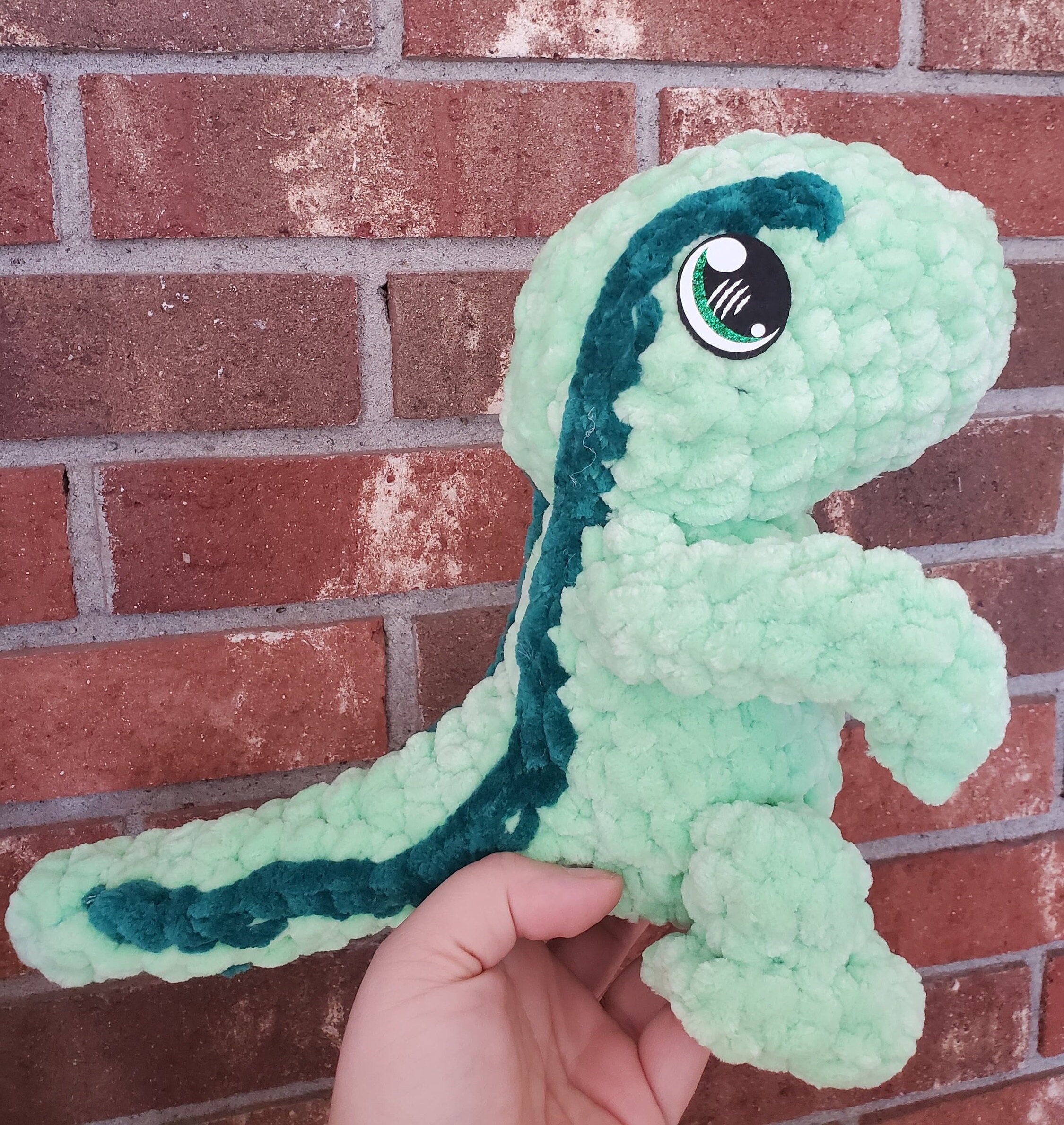 Rick the Raptor Dinosaur Crochet Pattern (Instant Download) - Etsy