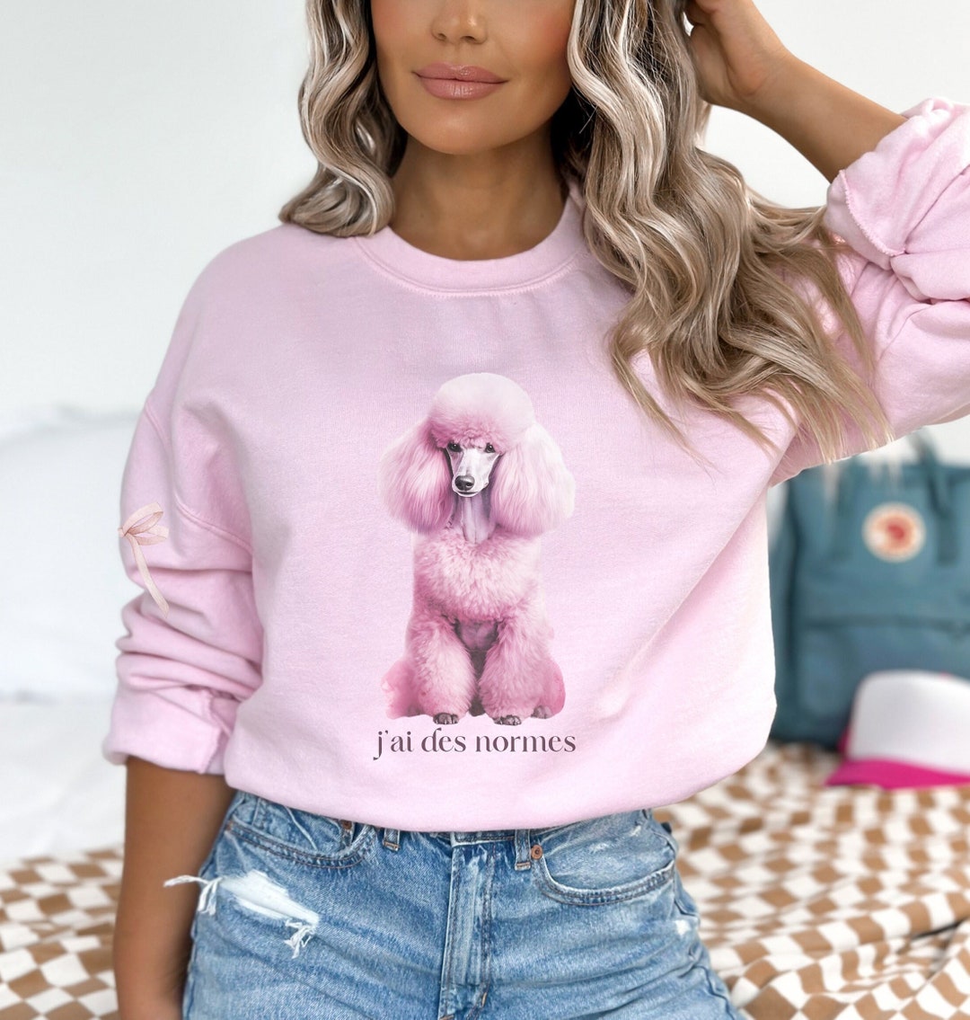 I Have Standards Poodle Sweatshirt | Poodle Gift | Poodle Mom Gift ...