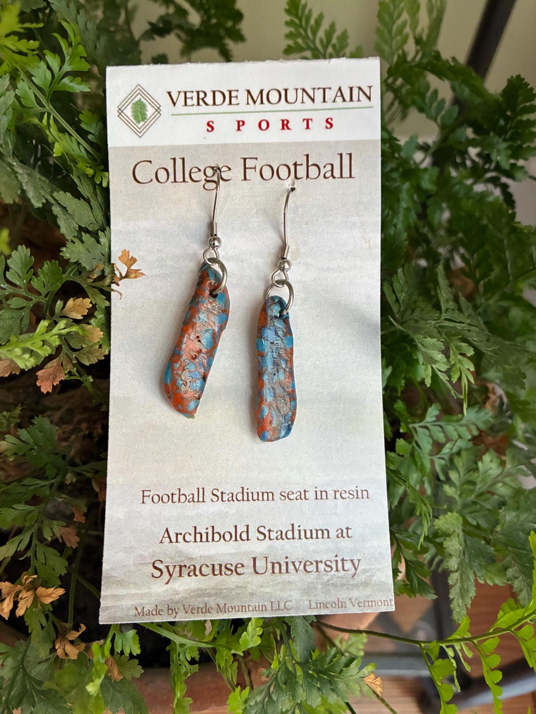 Repurposed Syracuse University Archibold Stadium Seat in Epoxy Resin ...