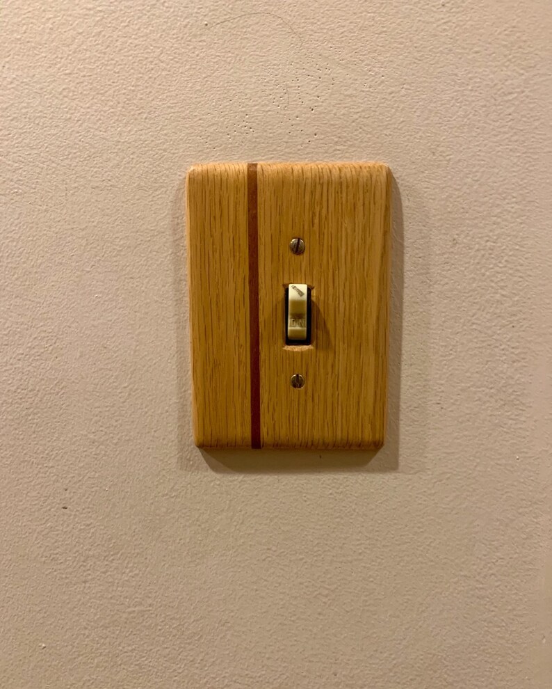 Thanksgiving Dinner Light Switch Cover Repurposed Leaf of My Aunts ...