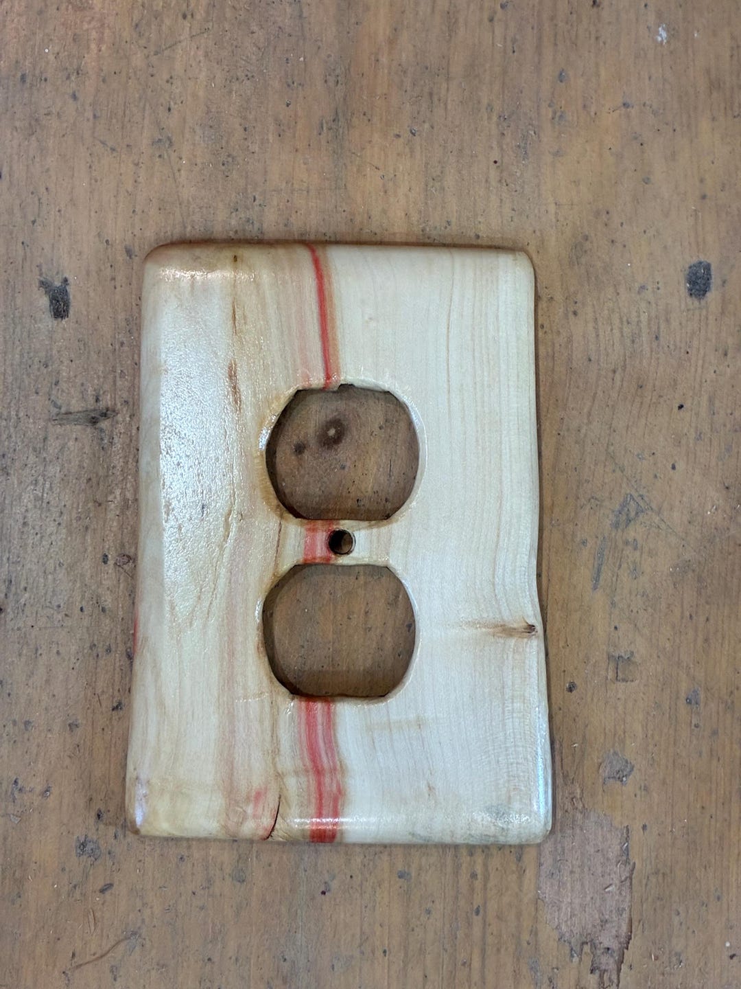 Vermont Box Elder Wood Outlet Cover Diy Upgrade for Electrical Outlets ...