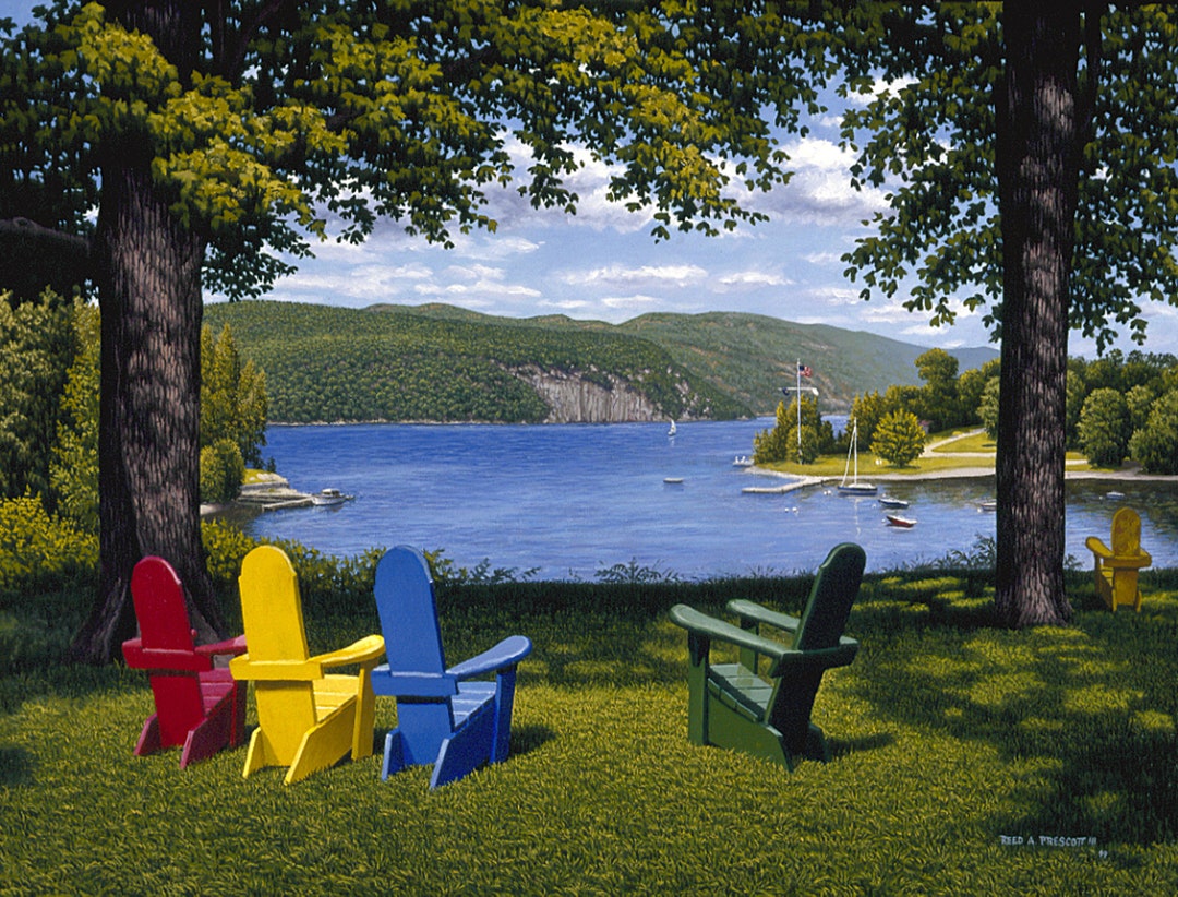 Palisades - Reed Prescott III Signed & Numbered Lithograph From ...