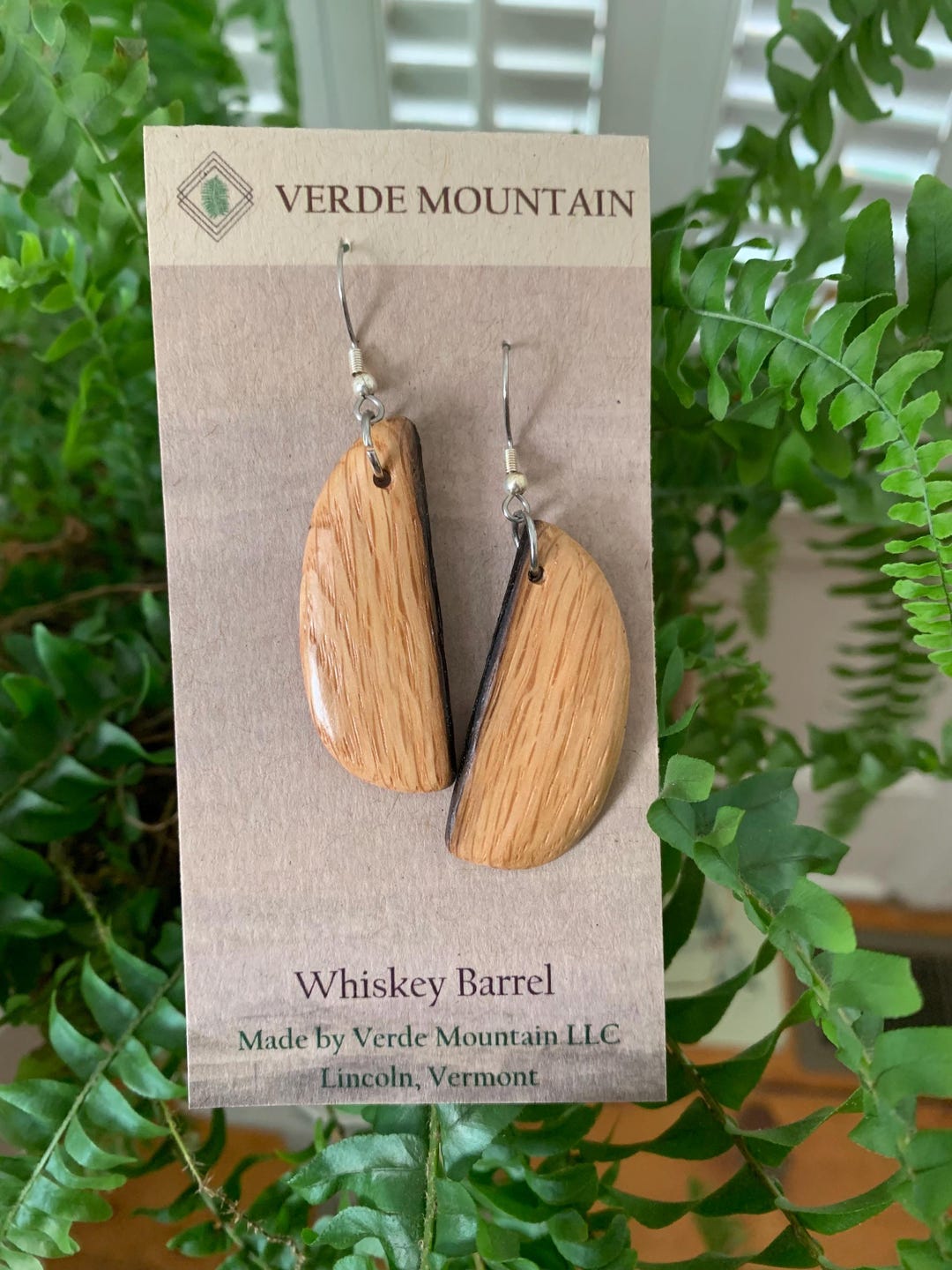 Jim Bean Whiskey Barrel Repurposed Into Earrings Handcrafted From ...