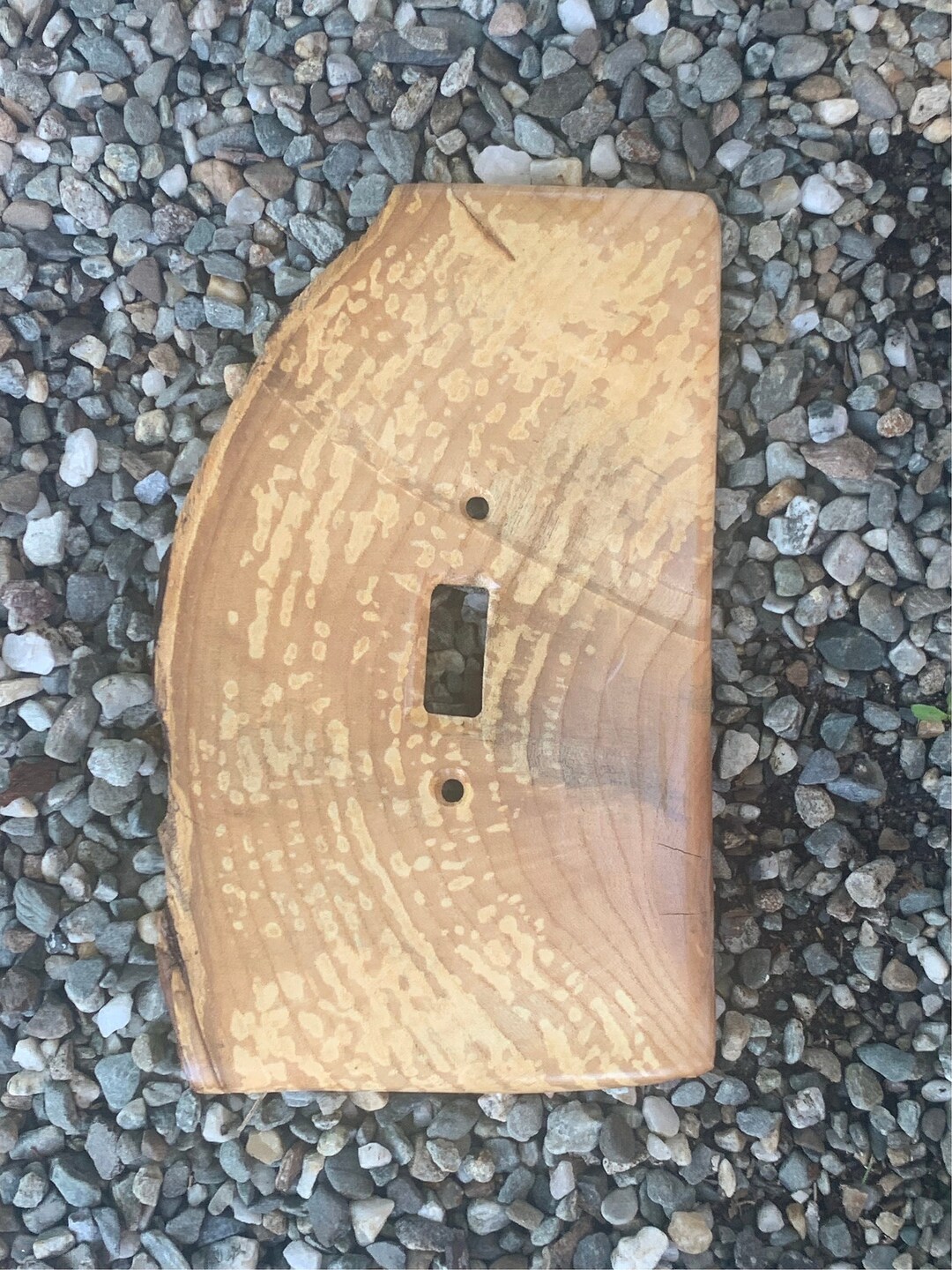 Vermont Spalted Maple Wood Light Switch Cover Diy Upgrade for ...