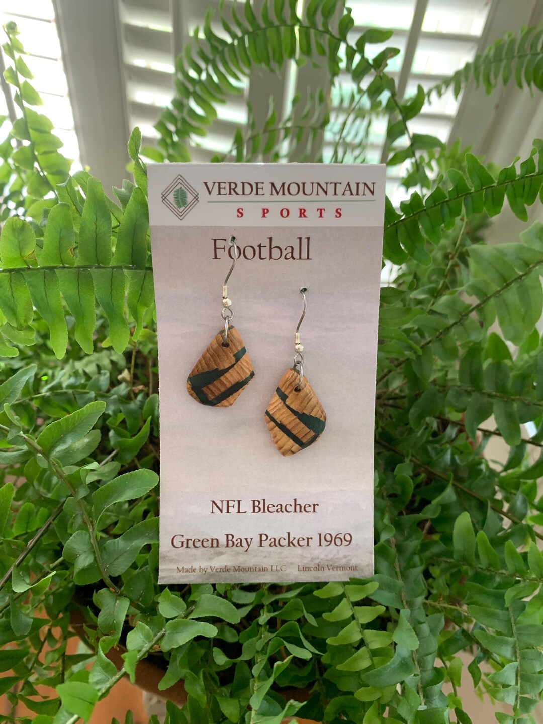 Repurposed Green Bay Packer Stadium Seat From the 1960’s in Dark Green ...