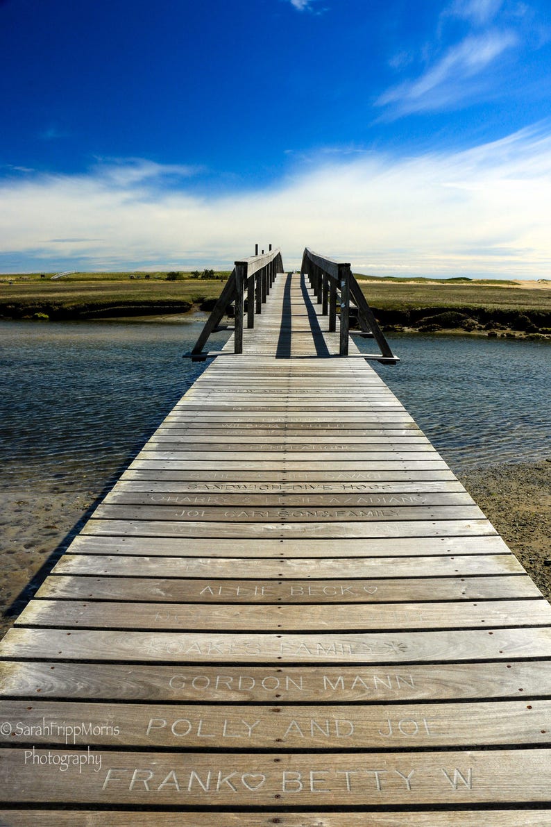 The Long Boardwalk Cape Cod Fine Art Photography by - Etsy