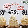 56 and Fabulous Birthday Cake Topper | Glitter | 56th Birthday ...