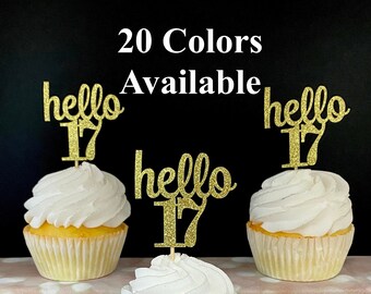 Age Cupcake Topper | Etsy