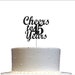 Cheers to 45 Years Cake Topper 5.5 Inches Wide all Numbers - Etsy