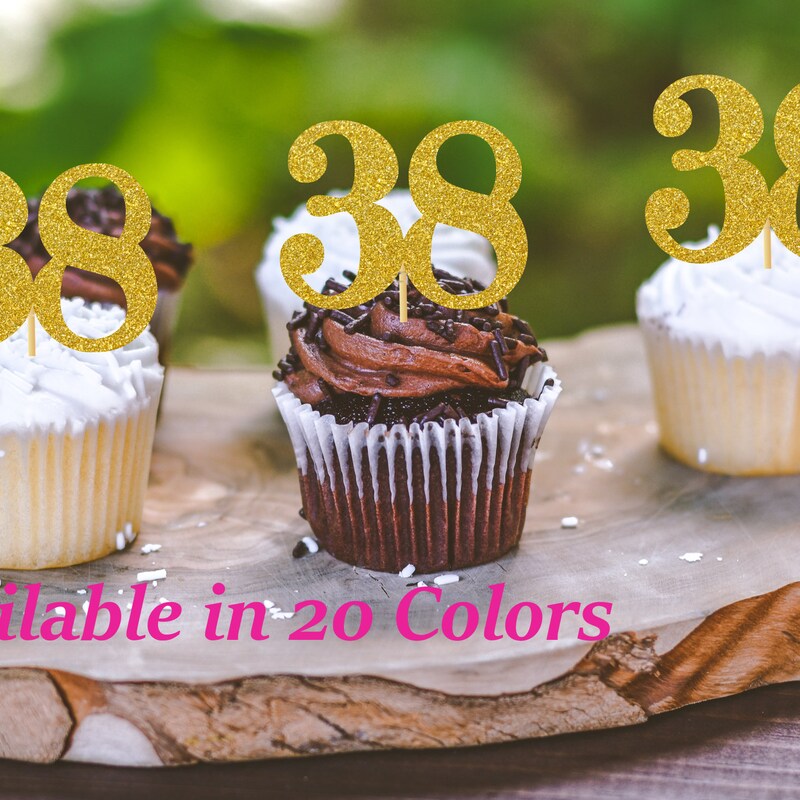 38th Birthday Cake - Etsy