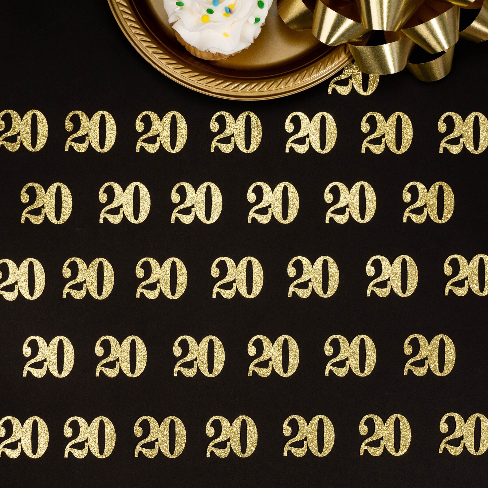 20th Birthday Confetti Party Favors 20th Anniversary Decorations Party ...