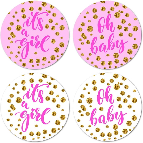 Pink Oh Baby Stickers - Etsy
