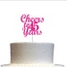 Cheers to 45 Years Cake Topper 5.5 Inches Wide all Numbers - Etsy