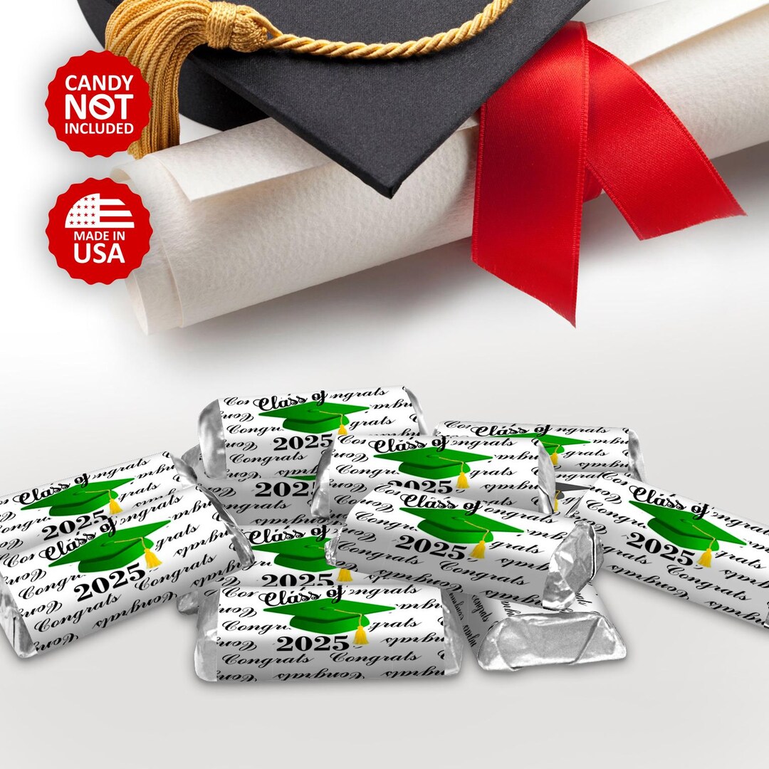Class of 2025 Graduation (set of 60) Graduation Party Miniatures Candy ...