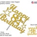 82nd Birthday Cake Topper | Glitter Party Decoration | Happy Birthday ...