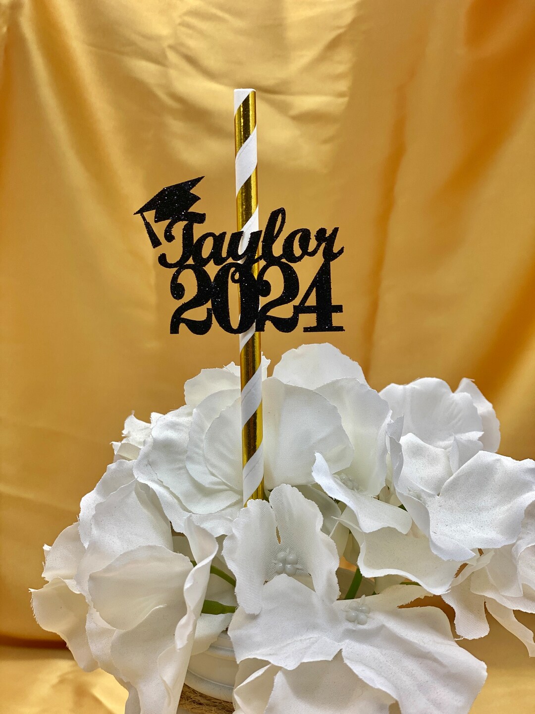 Personalized Name and Year Graduation Straws Class of 2026 Graduation ...
