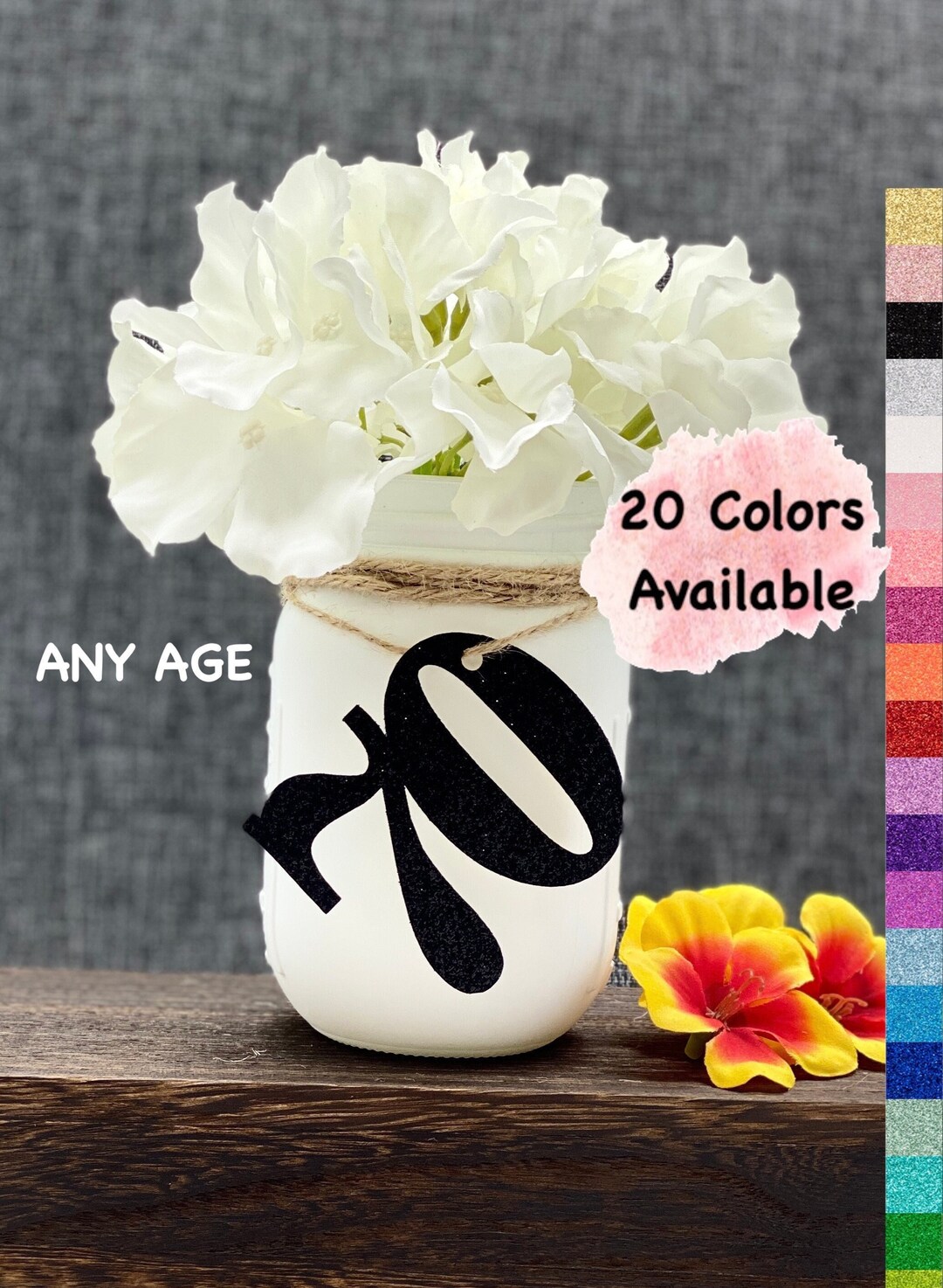 70th Birthday Decorations | Number 70 | Birthday Table Decor | Age 70 ...