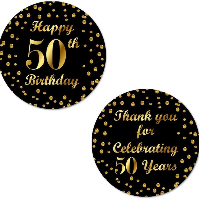 Happy Birthday Sticker - Etsy