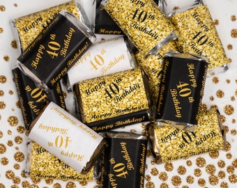 40th Birthday Candy | Etsy