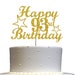 93rd Birthday Cake Toppers double Side Glitter Adult Party Glitter 93rd ...