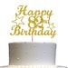 82nd Birthday Cake Topper | Glitter Party Decoration | Happy Birthday ...