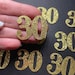 ANY NUMBER Birthday Confetti 1 Inch Glitter Birthday Decorations Number ...