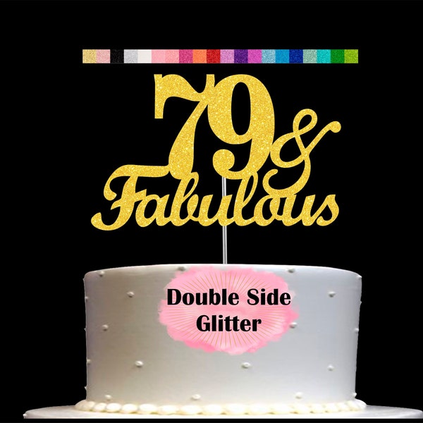 79th Birthday Cake - Etsy