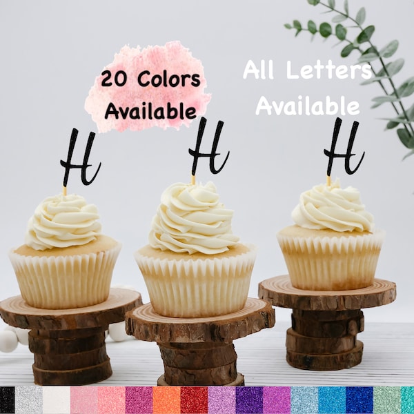 Letter H Cake Topper - Etsy