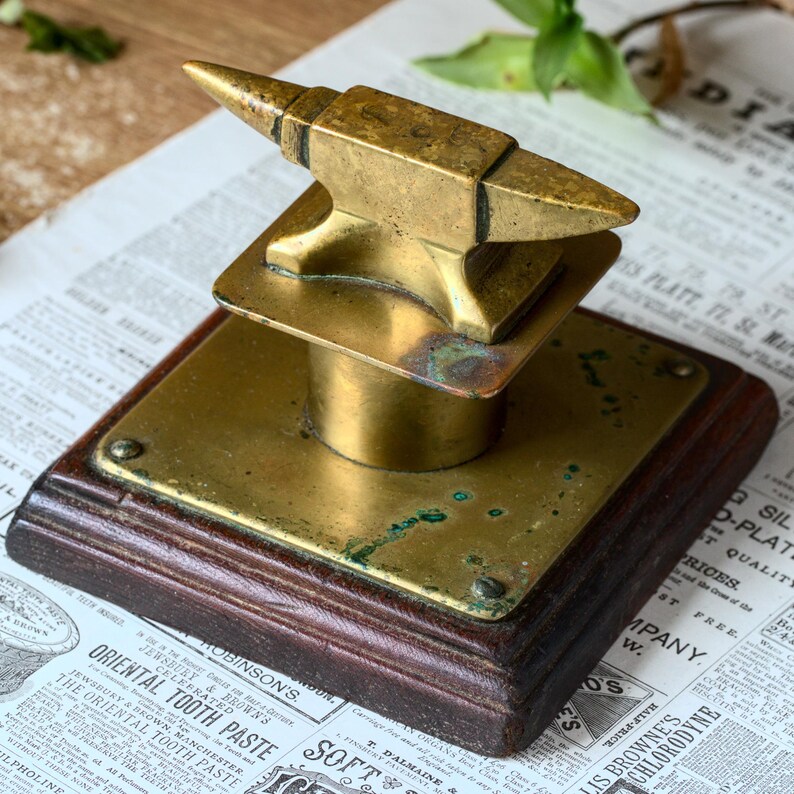 Rare Antique Northern Irish Miniature Jewellers Anvil Stand C1870 - Etsy