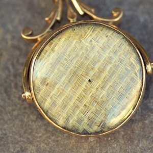 Unusual Antique Georgian English 9K Gold Locket Monogram Seal | Etsy