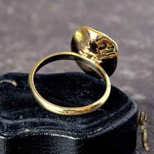 Antique Victorian English Neo-egyptian Gold Scarab Beetle Ring C1890 ...