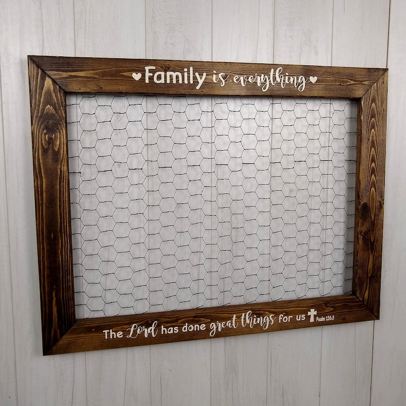 Chicken Wire Frame - Etsy
