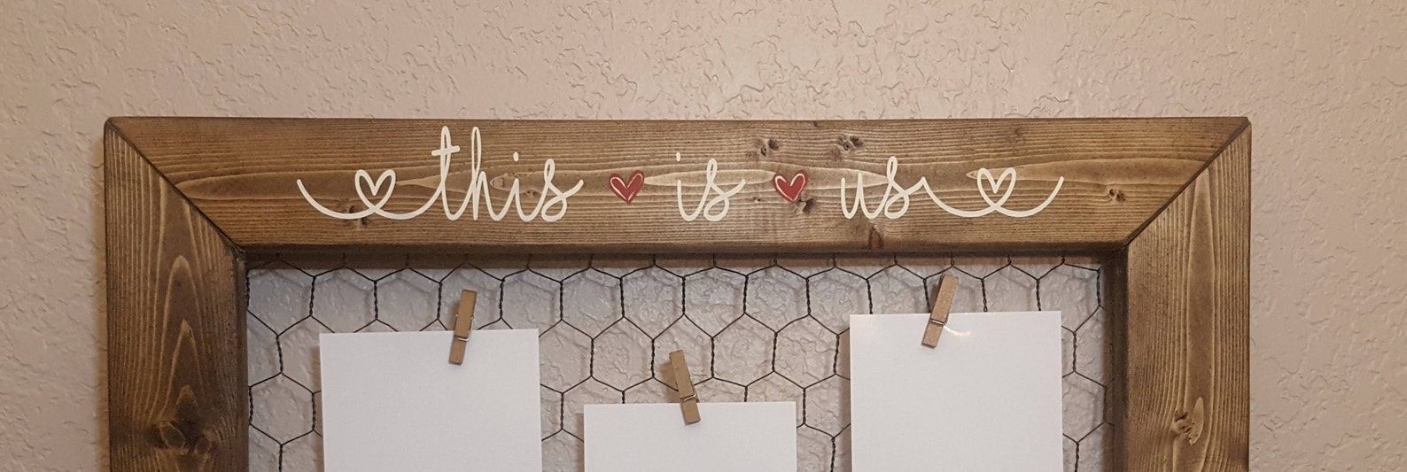 Chicken Wire Frame Medium Chicken Wire Picture Frame Wire - Etsy