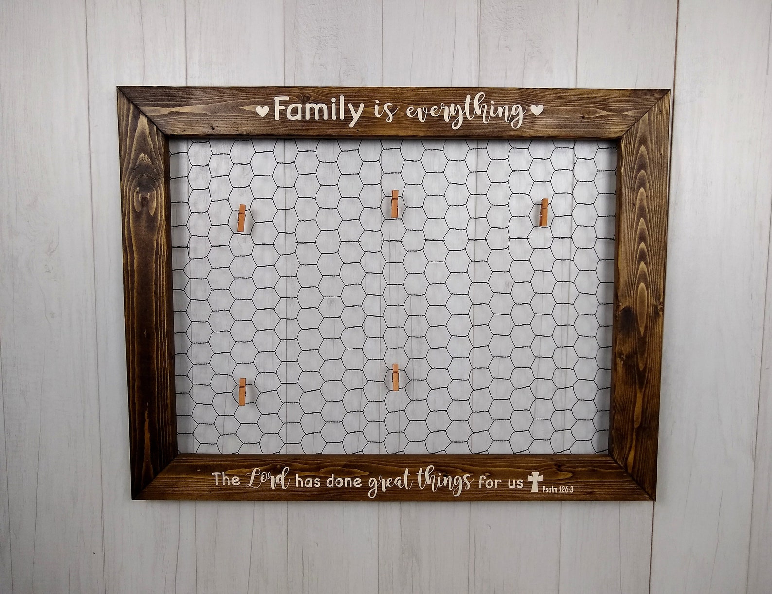 Chicken Wire Frame - Chicken Wire Picture Frame - Wire Frame - Rustic ...