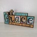 Wood Amazing Grace Sign Wood Blocks Religious Blocks Vinyl Letter ...
