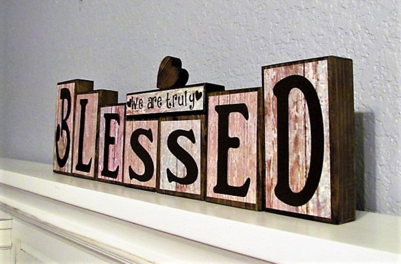 Blessed Sign Blessed Scripture Sign We Are Truly Blessed - Etsy